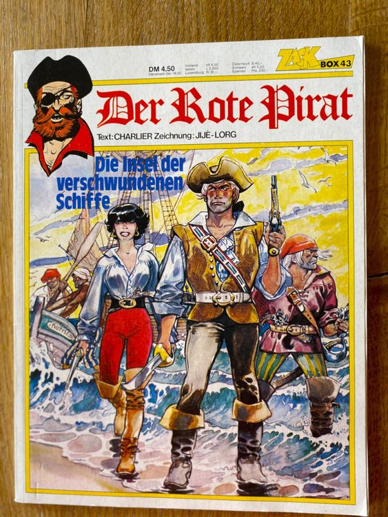 Zack Comic Der Rote Pirat Die Insel der verschwundenen 1981 | Kaufen ...