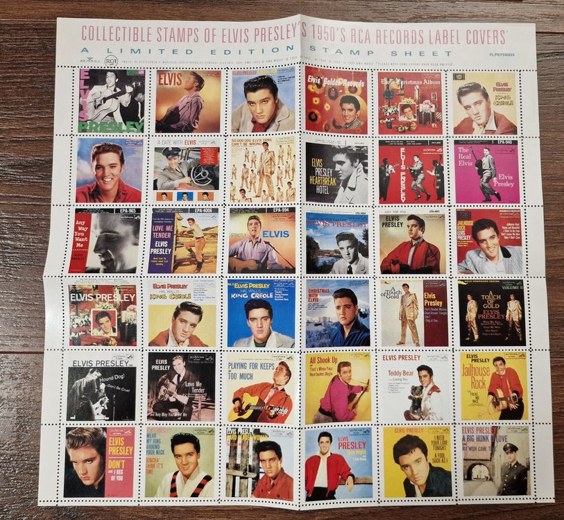 ELVIS PRESLEY Grossbogen - 1950 Record Labels!! (Gebraucht) in Aesch LU ...