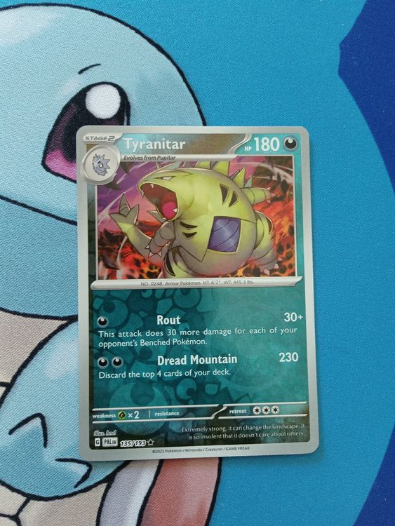 Tyranitar Rare 135 - Paldea Evolved Despotar Reverse Holo | Kaufen auf ...