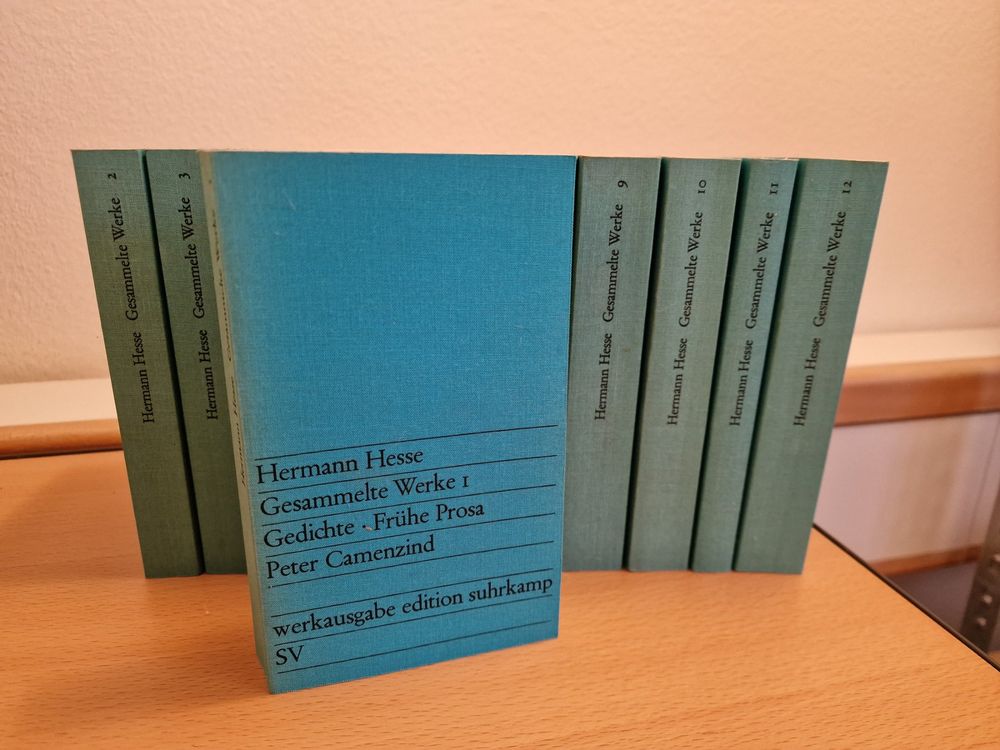 Hermann Hesse - Gesammelte Werke in 12 Bänden (Gebraucht) in ...