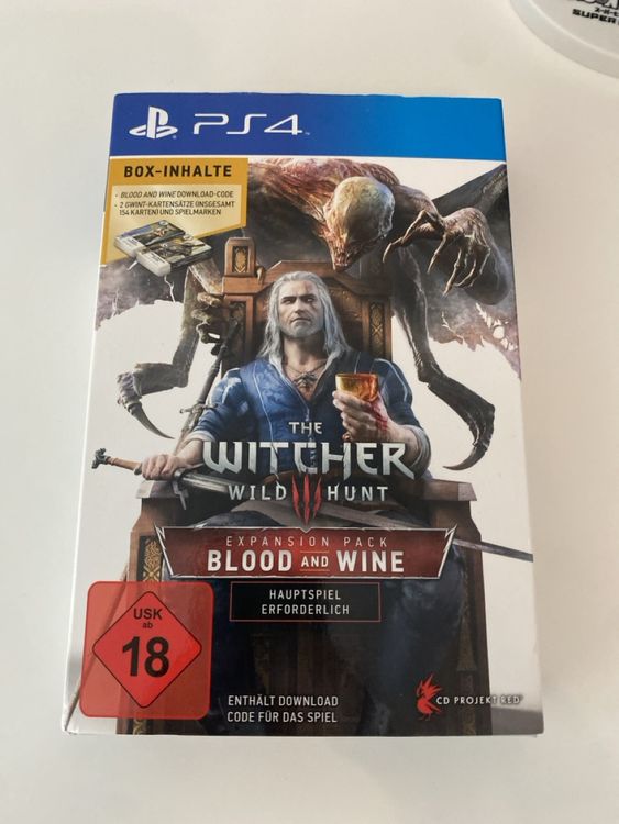 The Witcher 3: Blood and Wine – Gwent Kartenset (PS4 Box-Edi (Neu ...