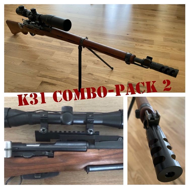 K31 Combo 2 ZF-Rail & Mündungsbremse NEU | Acheter sur Ricardo