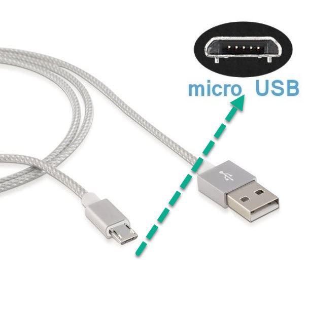 3m Nylon Micro USB Kabel Universal Handy | Acheter sur Ricardo