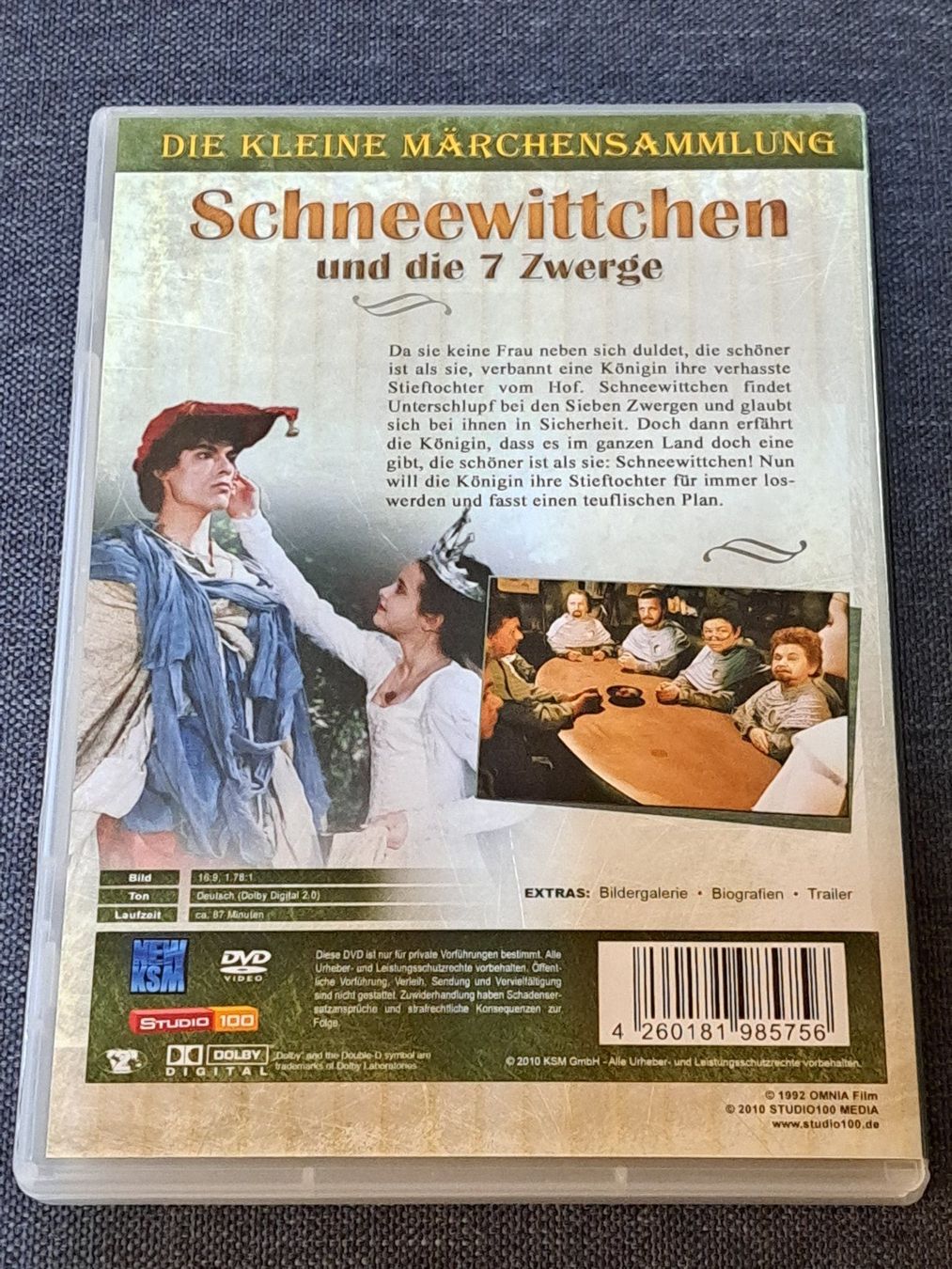 DVD Schneewittchen und die 7 Zwerge, Die Gebrüder Grimm (Neu (gemäss ...