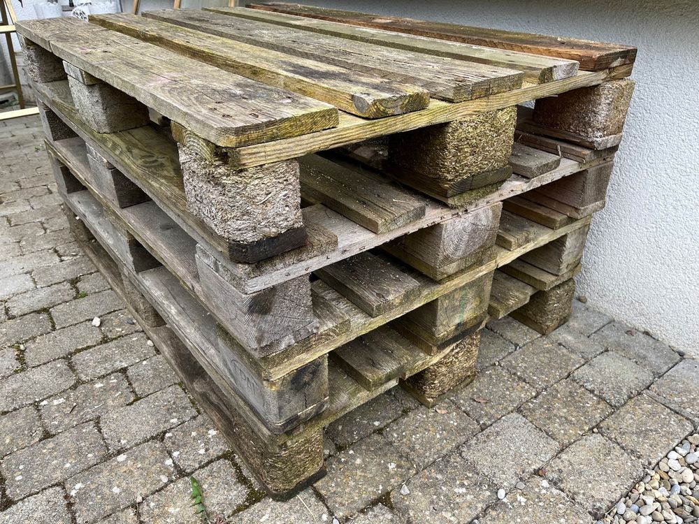 Europaletten 4 Stk. | Kaufen auf Ricardo