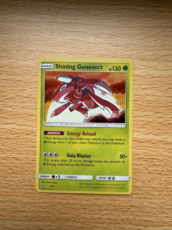 Carte Pokémon shining genesect 9/73 (Gebraucht) in La Chaux-de-Fonds ...
