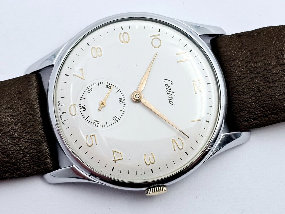 Certina Handaufzug Kal. 330 Vintage Herrenuhr 40mm | Kaufen auf Ricardo