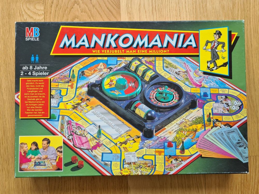 Vintage Kult-Spiel Mankomania - MB Spiele 1985 (D'occasion) à ...