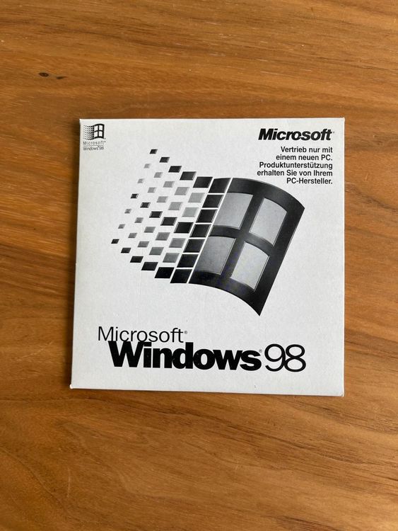 Windows 98 CD (Gebraucht) in Schneisingen für CHF 16.05 – mit Lieferung ...