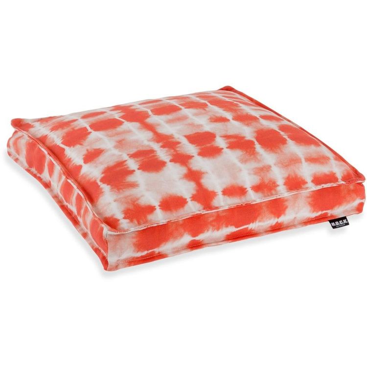 Badu Batik Midnight Outdoor Sitzkissen 40x40x5cm orange (Neu und ...