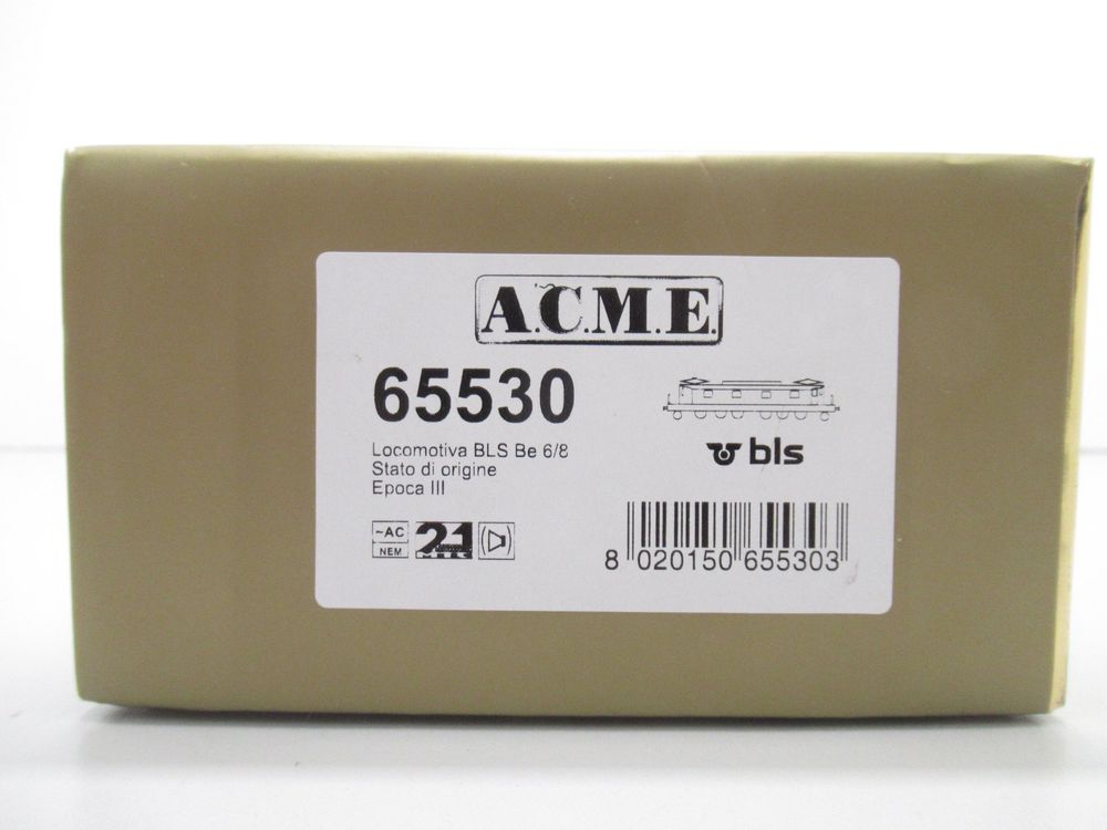 ACME 65530 E-Lok Be 6/8 BLS AC Digital mit Sound H0 NEU!! (Neu und ...