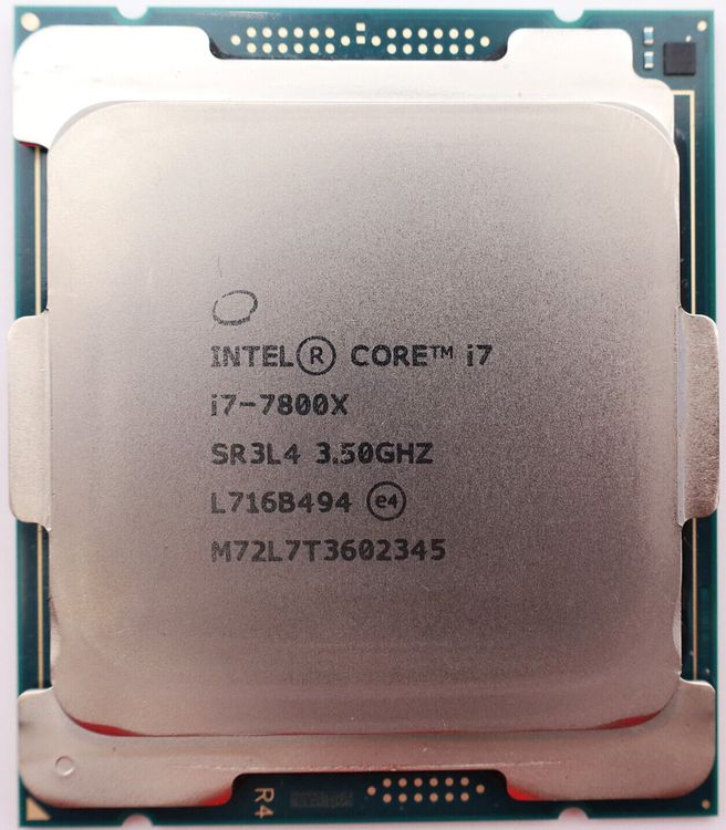 Intel Core i7-7800X, 6C/12T, 3.50-4.00GHz, boxed ohne Kühler (Neu ...