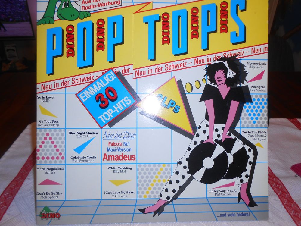 DLP; Dino Pop Tops 1985 (Gebraucht) in Bubikon für CHF 1 – mit ...