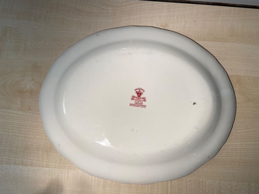 ***Sehr schöne grosse Mason's England Sammlerteller/Platte** | Kaufen ...