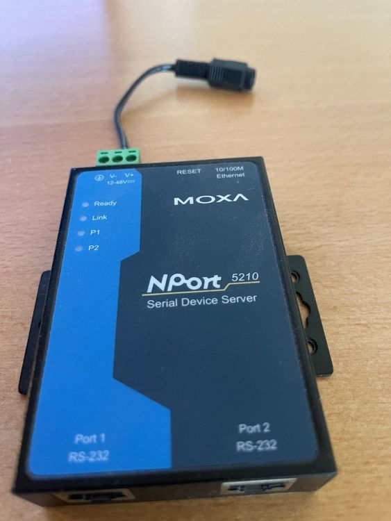 Moxa NPort 5210 (Gebraucht) in Boll für CHF 20 – mit Lieferung auf Ricardo kaufen