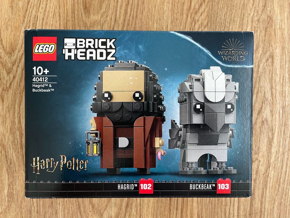 Lego 40412 Harry Potter Brickheadz Hagrid & Buckbeak OVP (Neu und ...