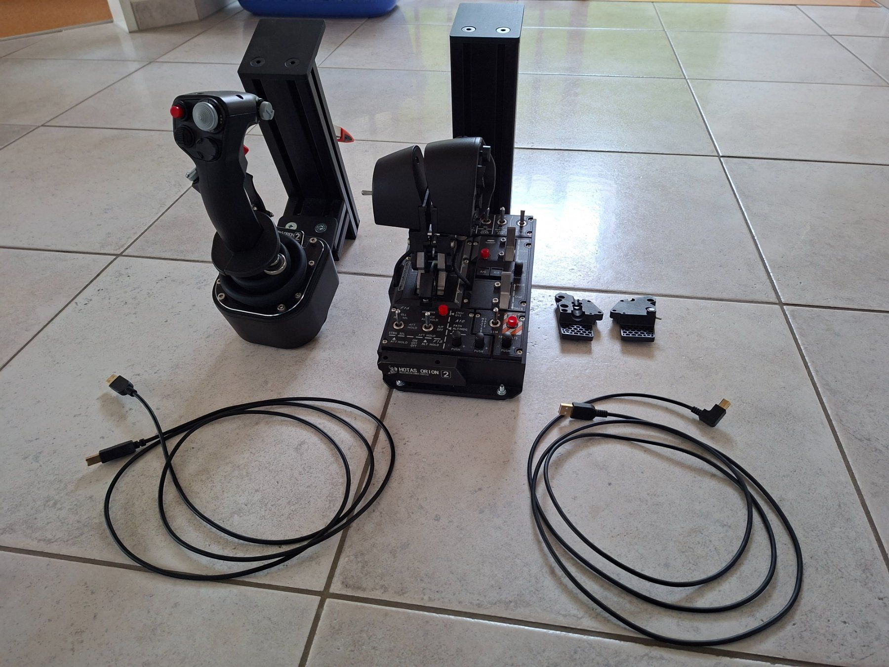 Winwing Hotas orion 2 F18 Schubhebel und F16 Steuerknüpel (Gebraucht ...