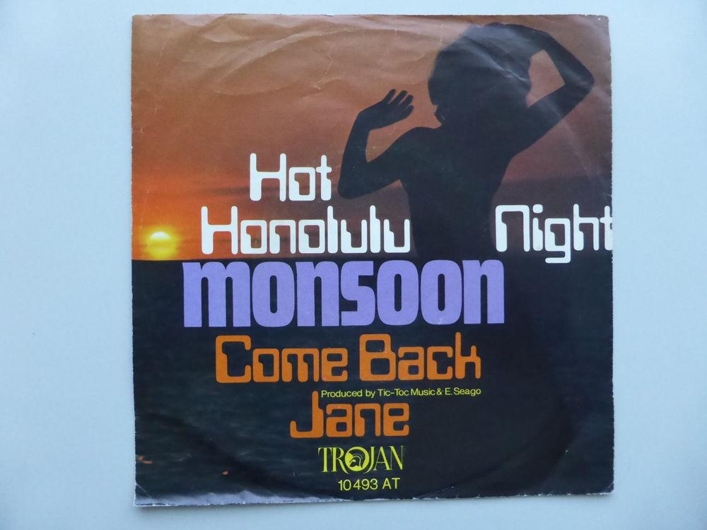 VINYL SINGLE MONSOON (Gebraucht) in Küssnacht am Rigi für CHF 4 – mit ...
