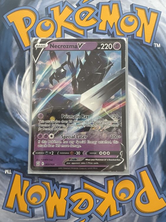 Necrozma V 220/203 Astralglanz Pokemon Karte | Kaufen auf Ricardo