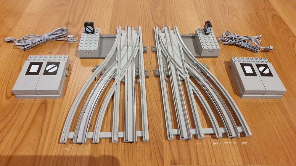 LEGO Eisenbahn 12V Weichen elektrisch System 80er rar | Kaufen auf Ricardo
