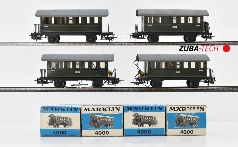 4x Märklin 4000 Personenwagen H0 WS mit OVP (Gebraucht) in St. Gallen ...
