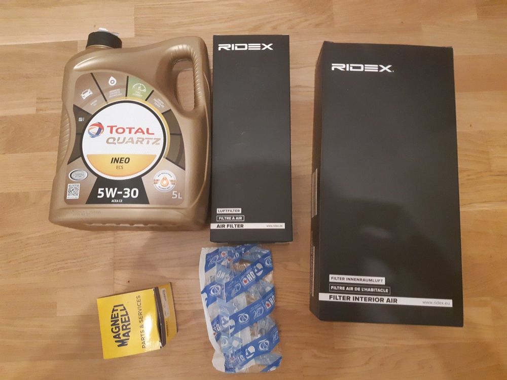 ÖL Total ineo ecs 5w30 5 Liter + Alle Filter 1.6HDi PSA | Kaufen auf ...
