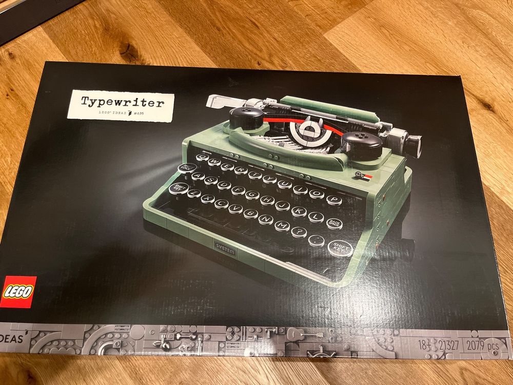 Lego Ideas 21327 Typewriter Schreibmaschine (Neu (gemäss Beschreibung ...