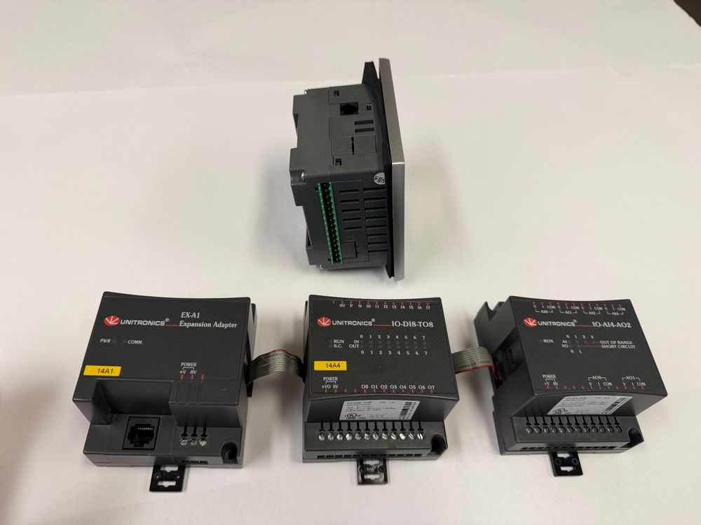 Unitronics Panel, EX-A1, IO-DI8-TO8, IO-AI4-AO2 Module (Gebraucht) in ...