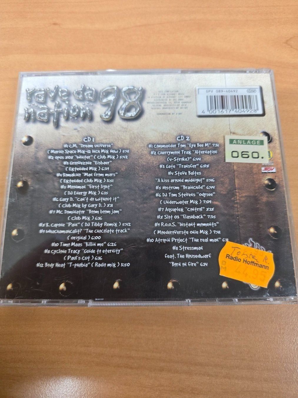 2 CDs - Various – Rave Da Nation 98 (Gebraucht) in Biberist für CHF 3 ...