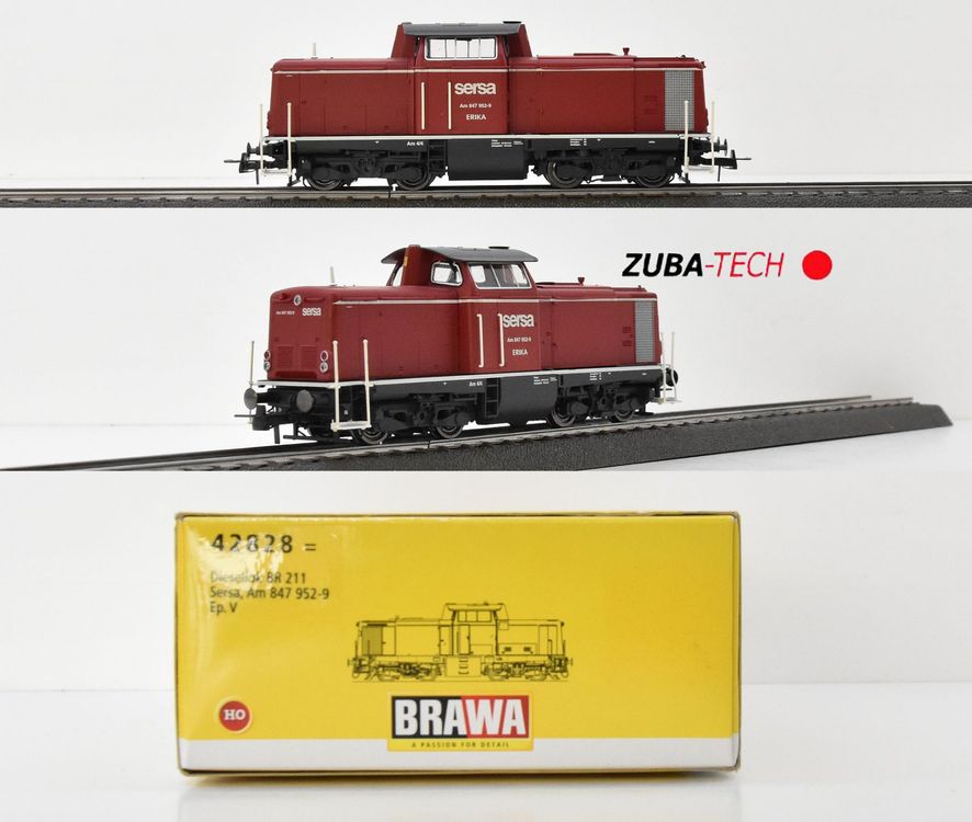 Brawa 42824 Diesellok Am 847 Sersa H0 GS Analog mit OVP | Kaufen auf ...