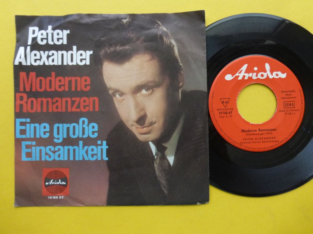 PETER ALEXANDER 7" MODERNE ROMANZEN | Kaufen auf Ricardo