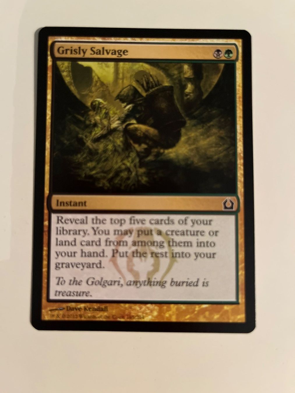 1 x Grisly Salvage - Magic: The Gathering - MtG (Gebraucht) in Kriens ...