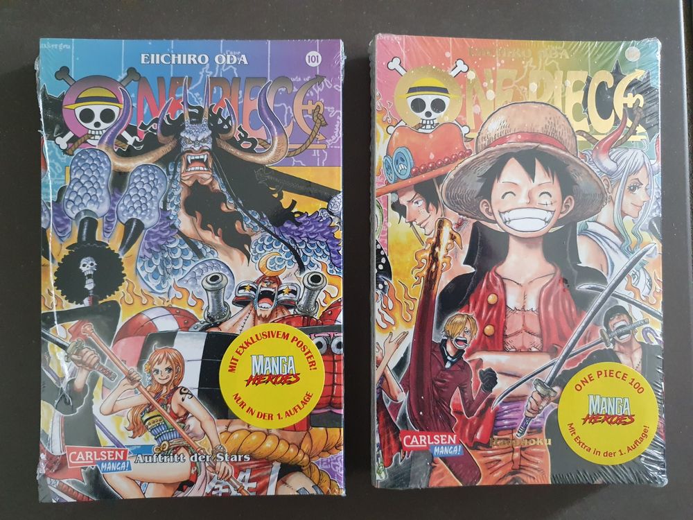One Piece Band 100 & 101 Erstauflage limitiert | Kaufen auf Ricardo