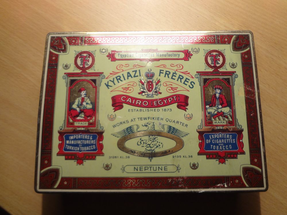EGYPTIAN CIGARETTES KYRIAZI FRERES NEPTUNE | Kaufen auf Ricardo