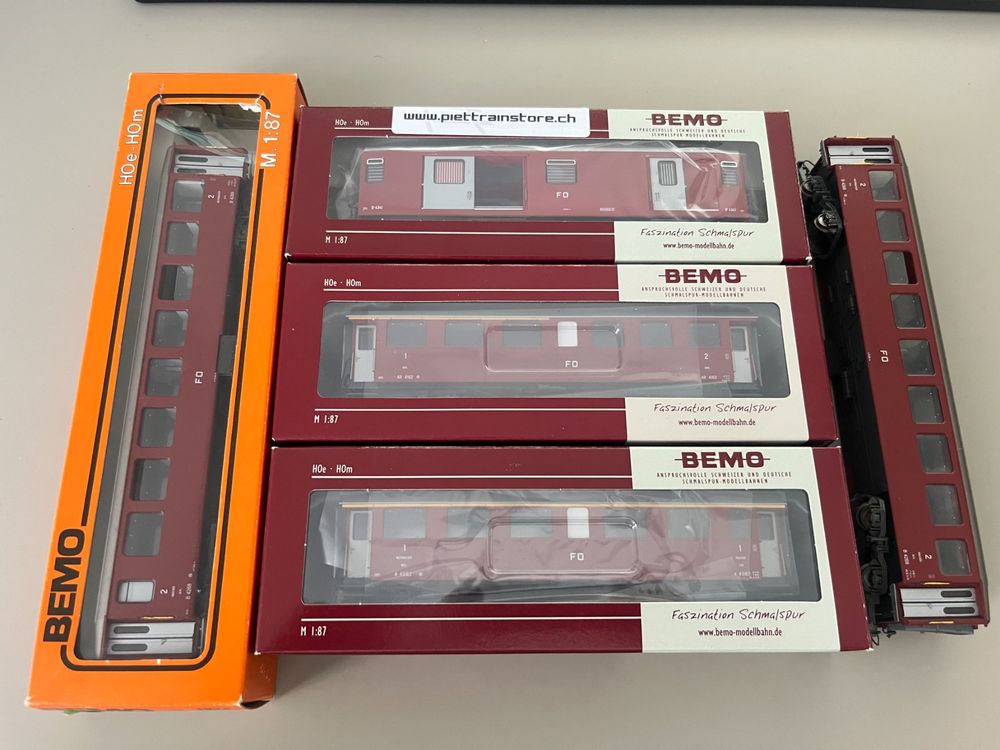 FO Personenzug 70/80er Jahre - 5-teilig (Gebraucht) in Rickenbach b. Wil für CHF 299 – mit ...