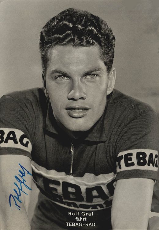 Autogrammkarte Rolf Graf, fährt Tebag-Rad (Gebraucht) in Bronschhofen für CHF 55 – mit Lieferung ...