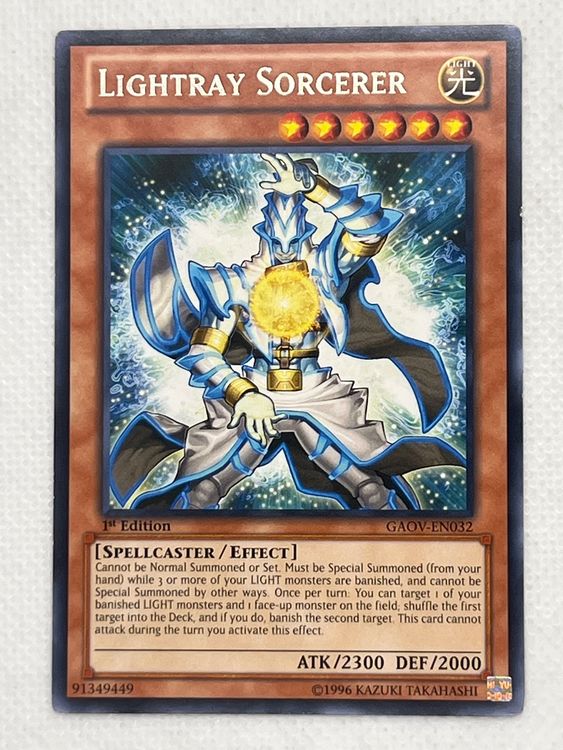 Yu-Gi-Oh! Lightray Sorcerer Karte - Selten und Stark! (Gebraucht) in ...