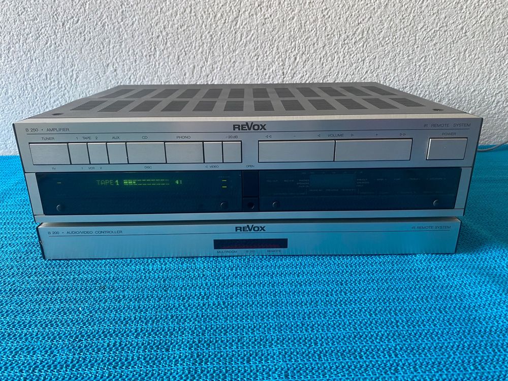 ReVox B 250 Amplifier & ReVox B 200 Controller (Gebraucht) in Langenthal für CHF 690 – mit ...