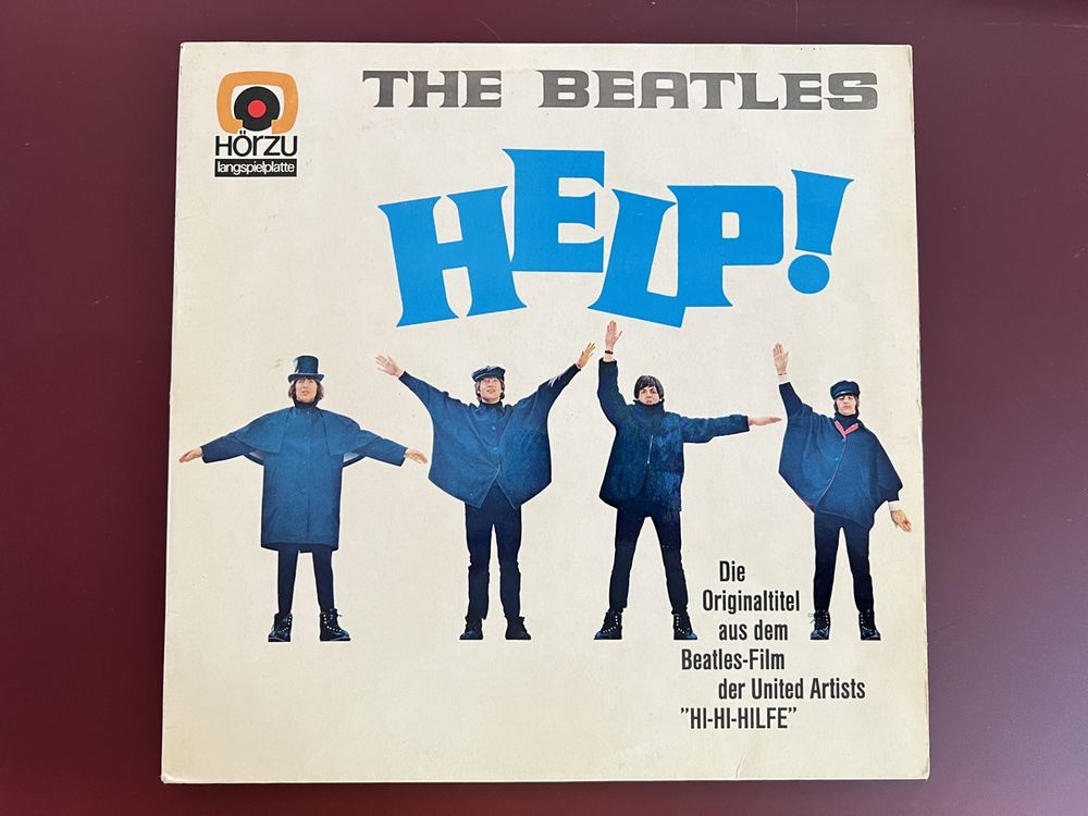 LP Beatles HELP Hörzu Logo Album Original | Kaufen auf Ricardo