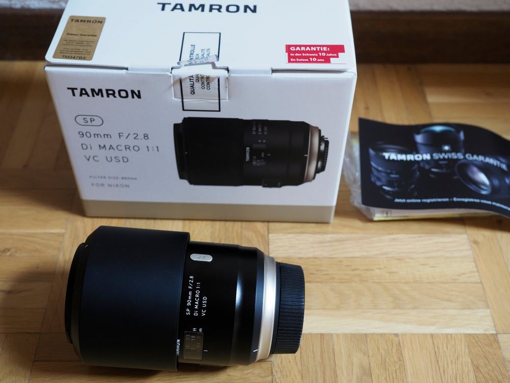 Tamron 90mm 2.8 Makro Vollformat, Nikon F, Nikon Z Update | Kaufen auf ...
