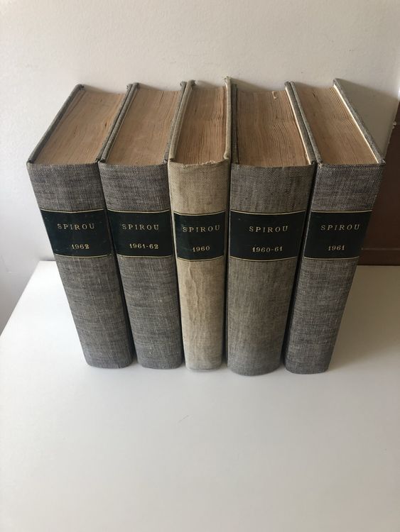 Rare lot de 5 grand Books Spiro des années 60 | Kaufen auf Ricardo