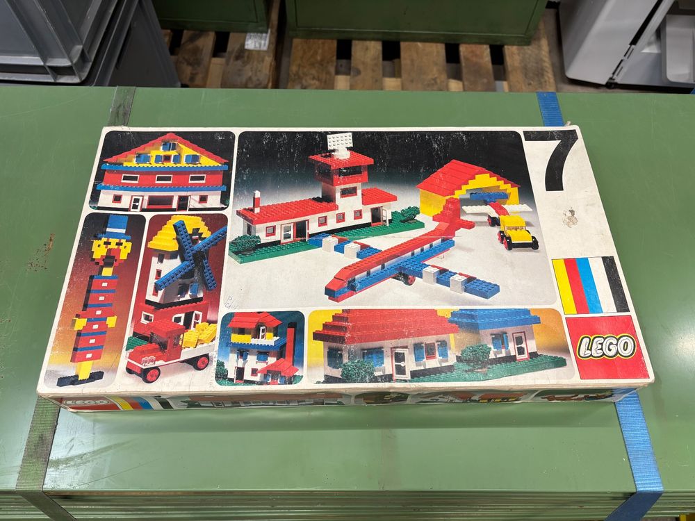 Original Lego 7 Bausatz von 1955-1958, Vintage Rarität (Gebraucht) in ...