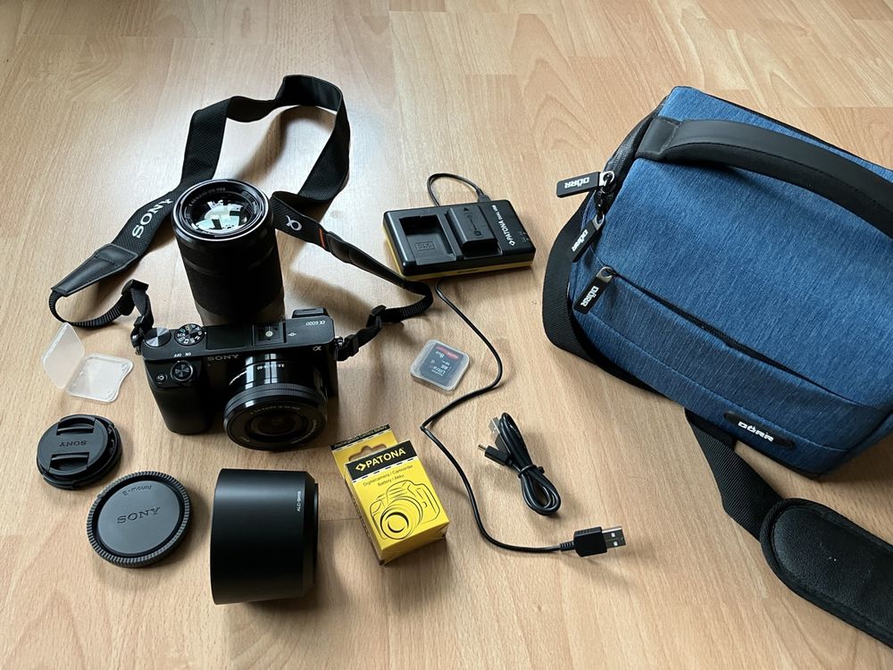Sony Alpha 6000 Kit Top Zustand mit Tele lens! (Gebraucht) in Zürich ...