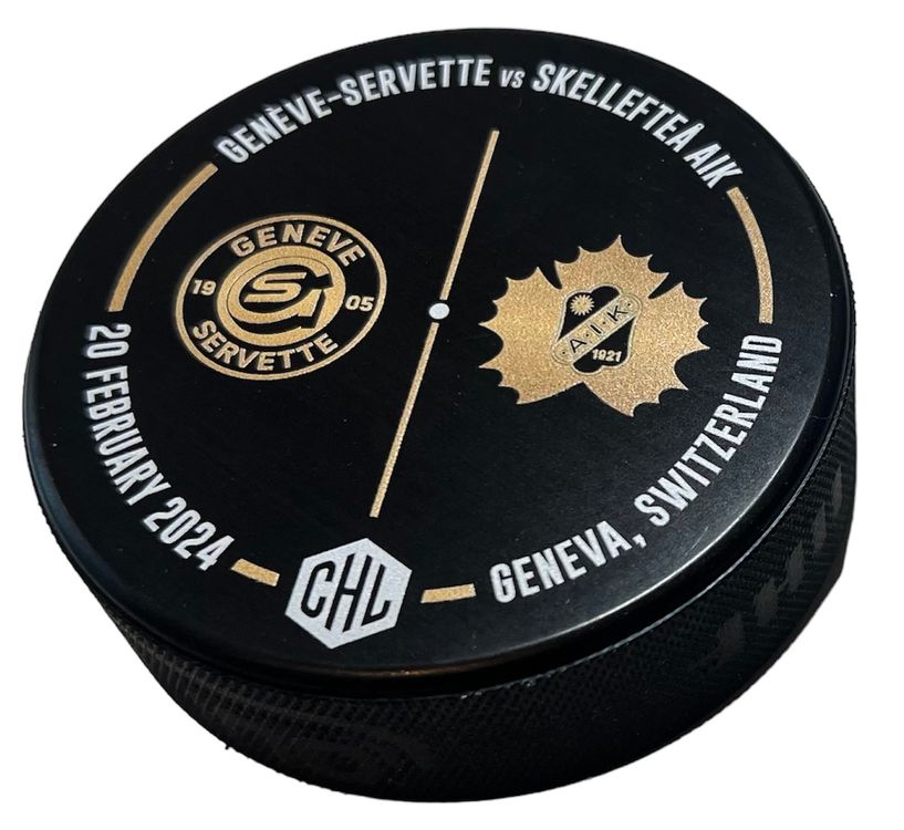 GSHC Geneve Servette Puck 2024 FINAL - CHAMPIONS !! (Neu (gemäss ...
