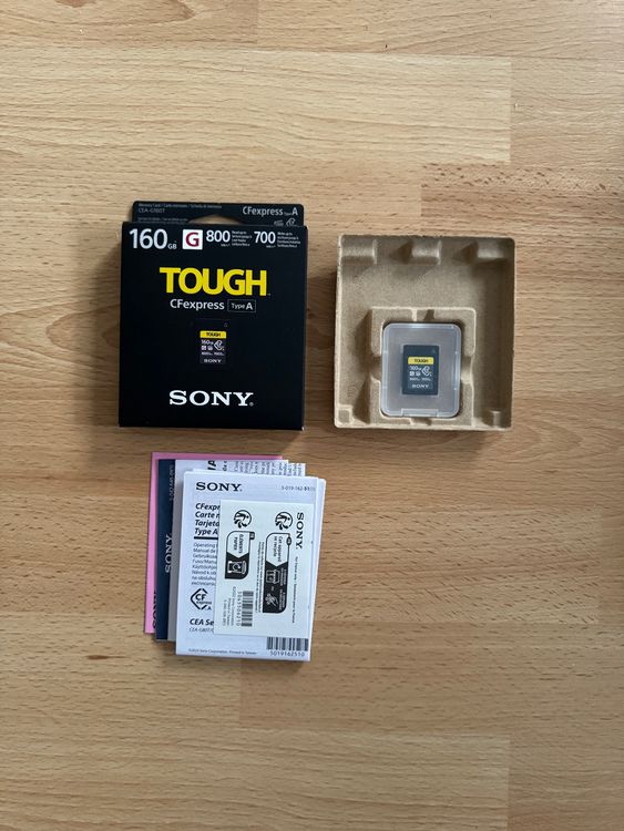 Sony CFexpress Tough Typ A CFexpress, 160 GB | Kaufen auf Ricardo