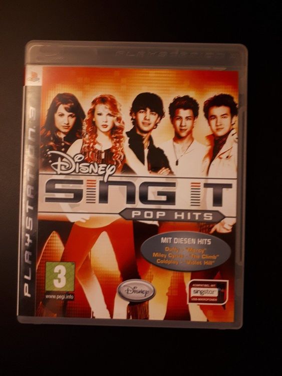 Playstation 3 PS3 - Disney Sing It Pop Hits - komplett (Gebraucht) in ...