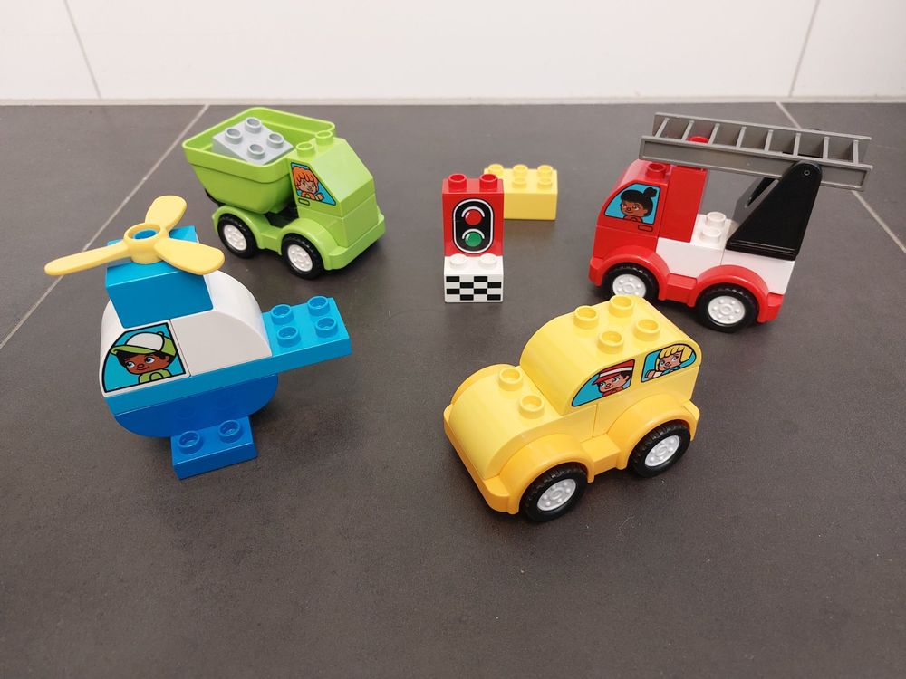 LEGO Duplo 10886 Meine ersten Fahrzeuge (Gebraucht) in für CHF 12 – mit ...