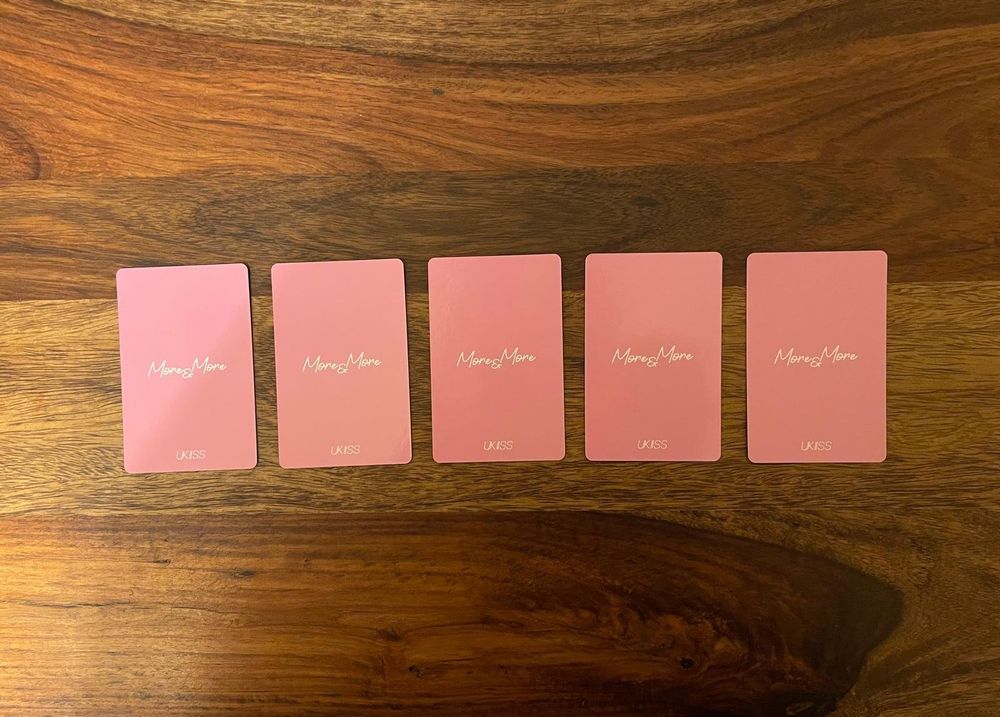 UKISS – Photocards (More & More) – OVP (Neu und originalverpackt) in ...