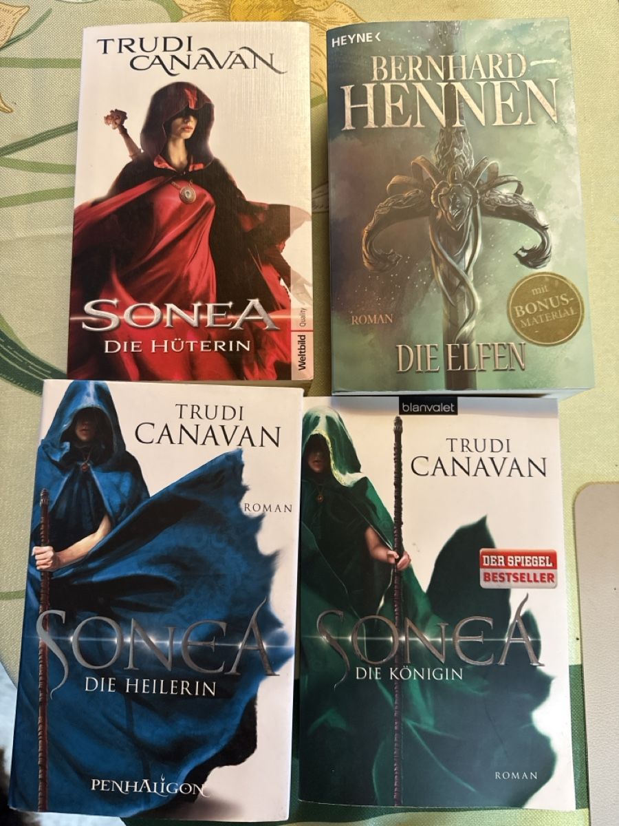 Sonea Trilogie + Die Elfen - Fantasy Bücher Set, Top! (Gebraucht) in ...