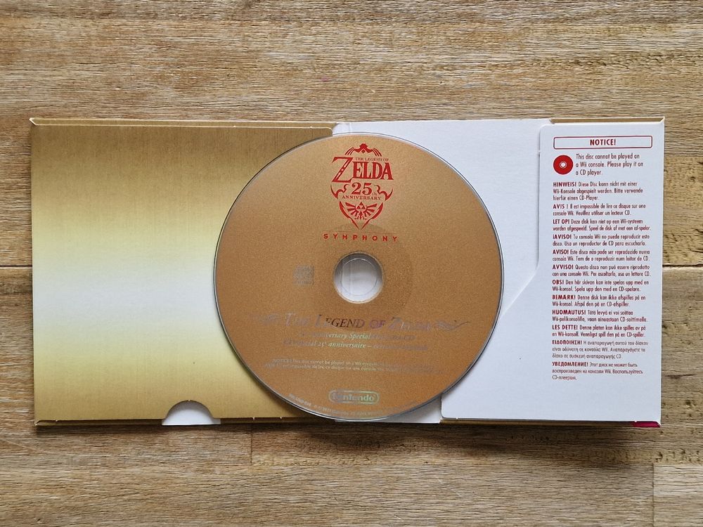 The Legend Of Zelda: 25th Anniversary (Special Orchestra CD) (Gebraucht ...